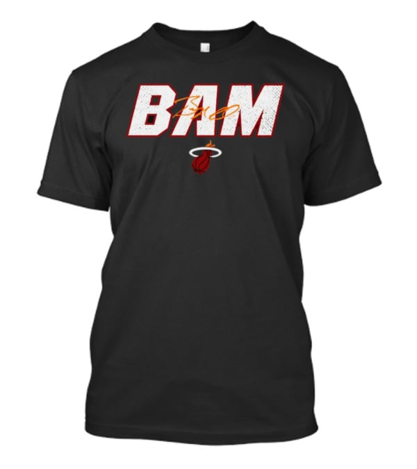 Bam Adebayo Miami Heat Fan Gear T-Shirt