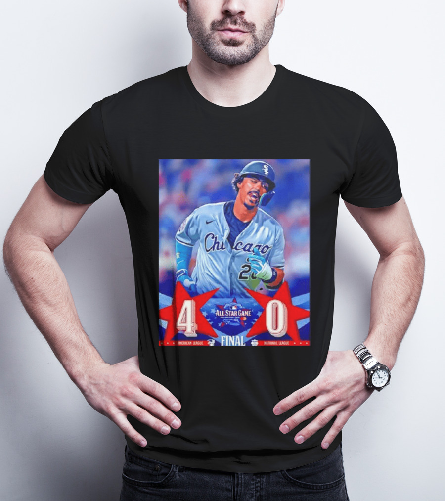 Chicago White Sox 2026 All Star Game American League 4 National League 0 Final Score T-Shirt