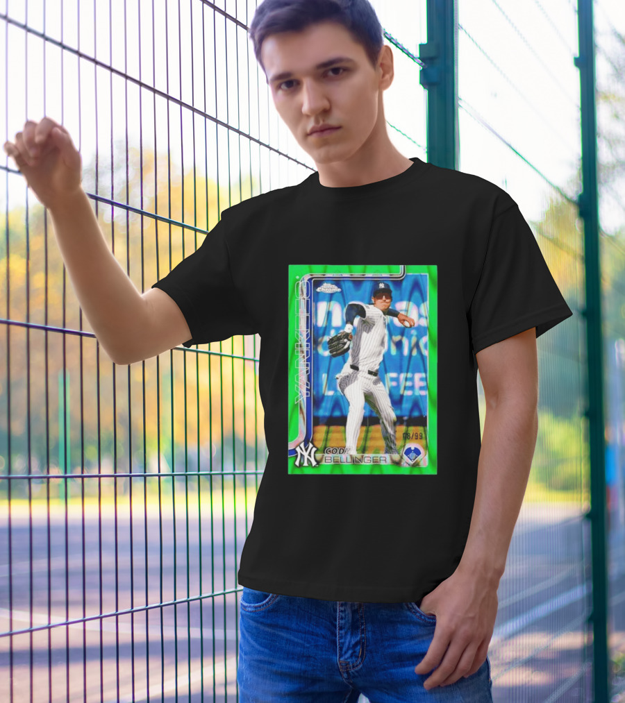 Cody Bellinger 08 99 Topps Chrome Yankees T-Shirt