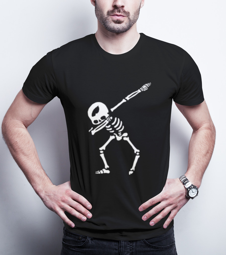 Philadelphia Eagles Dabbing Skeleton T-Shirt