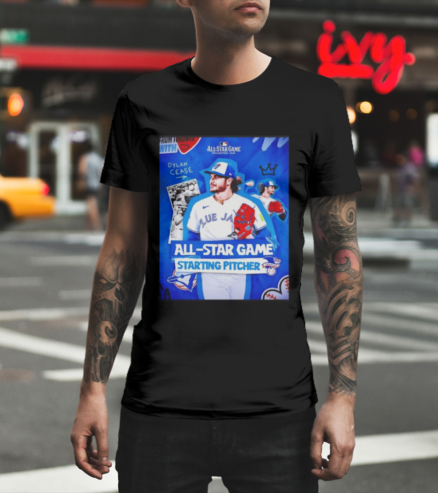 Dylan Cease Blue Jays All Star Game Starting Pitcher Philadelphia 2026 T-Shirt