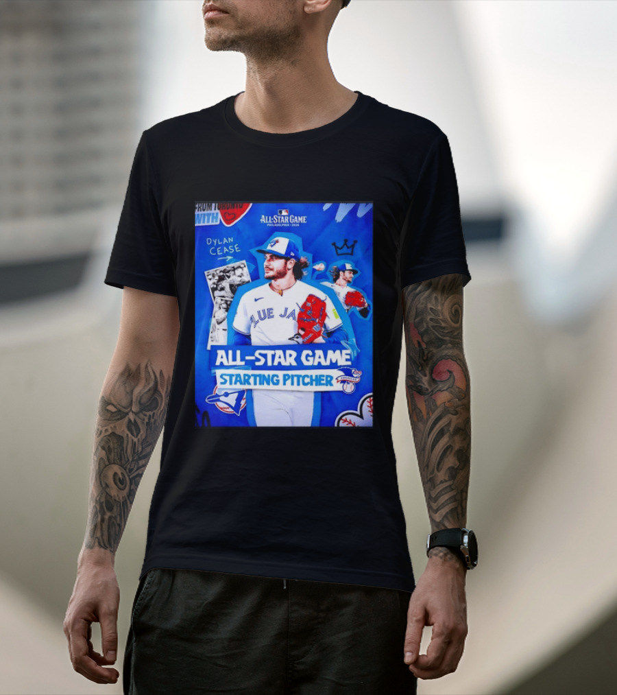 Dylan Cease Blue Jays All Star Game Starting Pitcher Philadelphia 2026 T-Shirt
