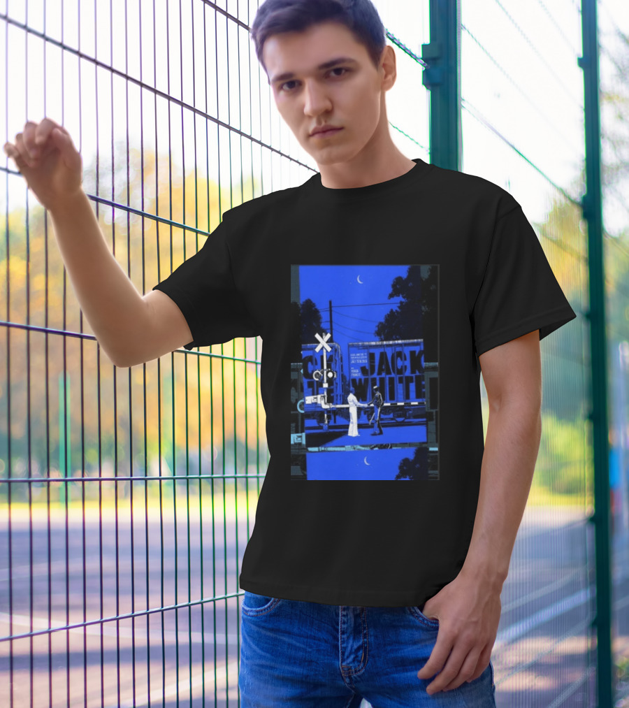 Jack White Jul 15 2026 Toronto Concert Railway Crossing T-Shirt