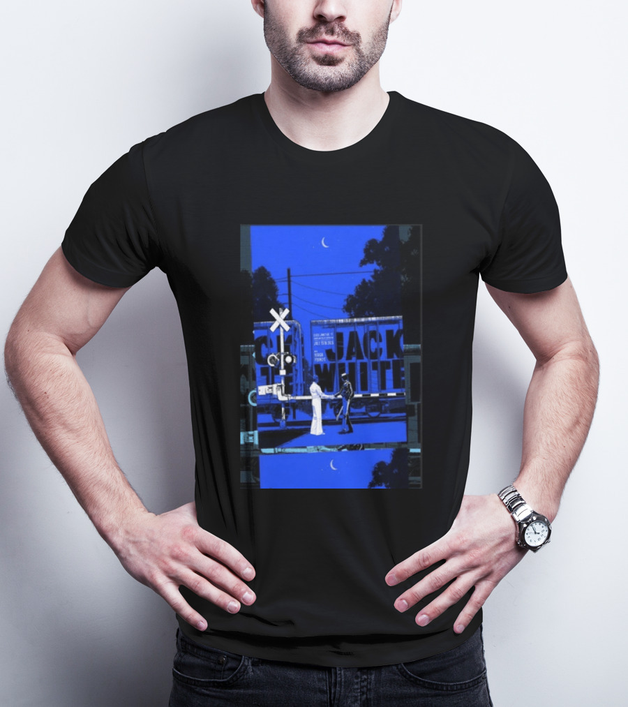 Jack White Jul 15 2026 Toronto Concert Railway Crossing T-Shirt