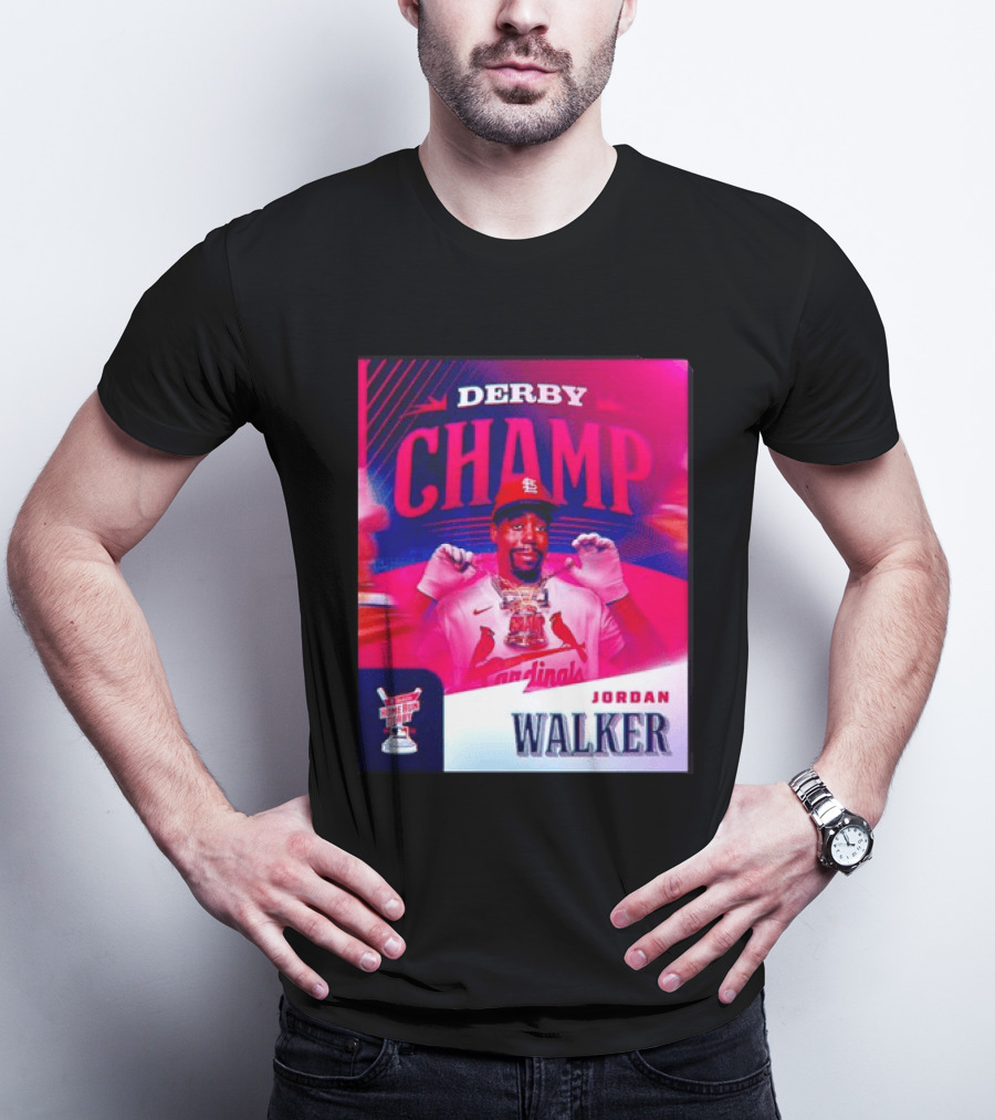 Jordan Walker St Louis Cardinals Home Run Derby Champ 2026 T-Shirt