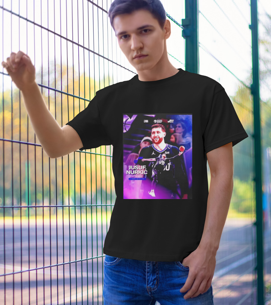 Jusuf Nurkić NBA Utah Jazz Contract 2 Years 22 Million T-Shirt