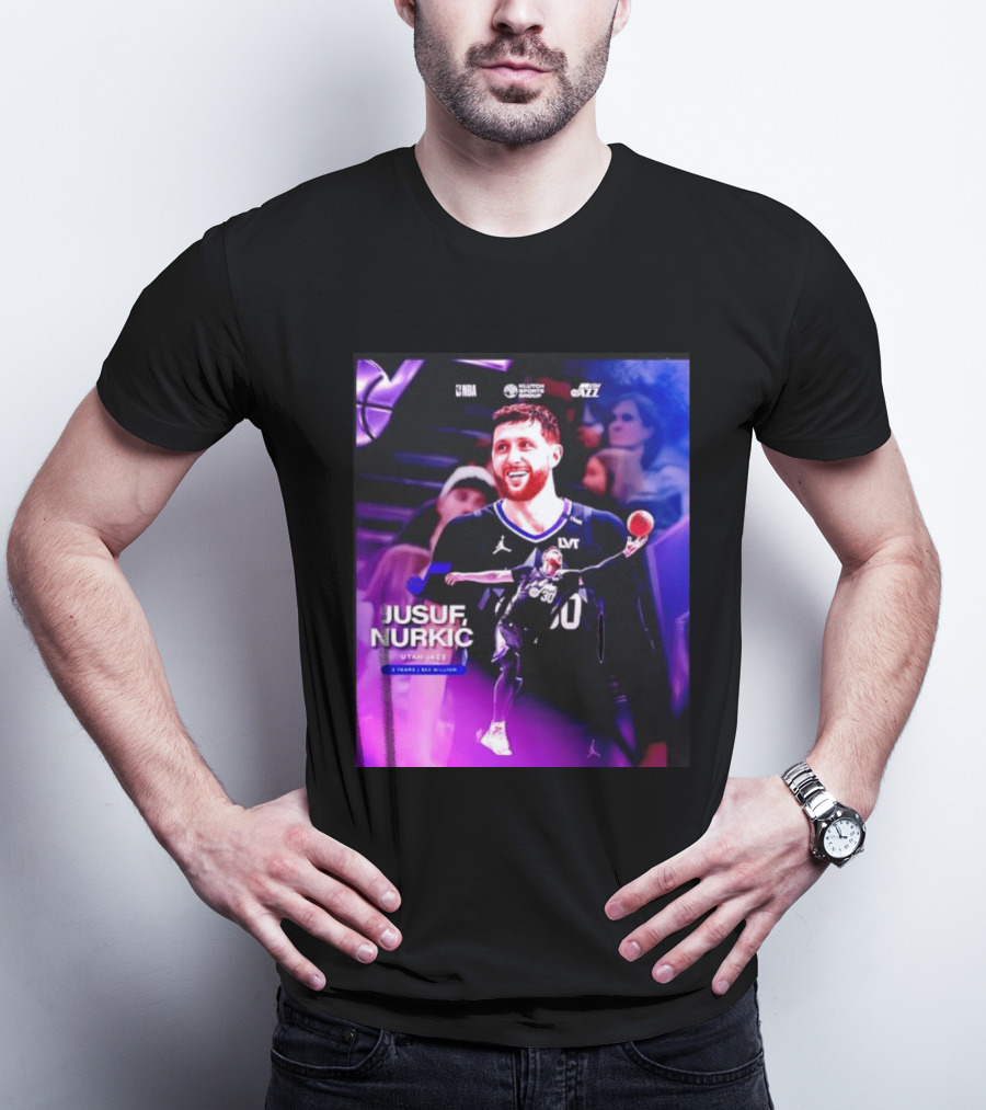 Jusuf Nurkić NBA Utah Jazz Contract 2 Years 22 Million T-Shirt