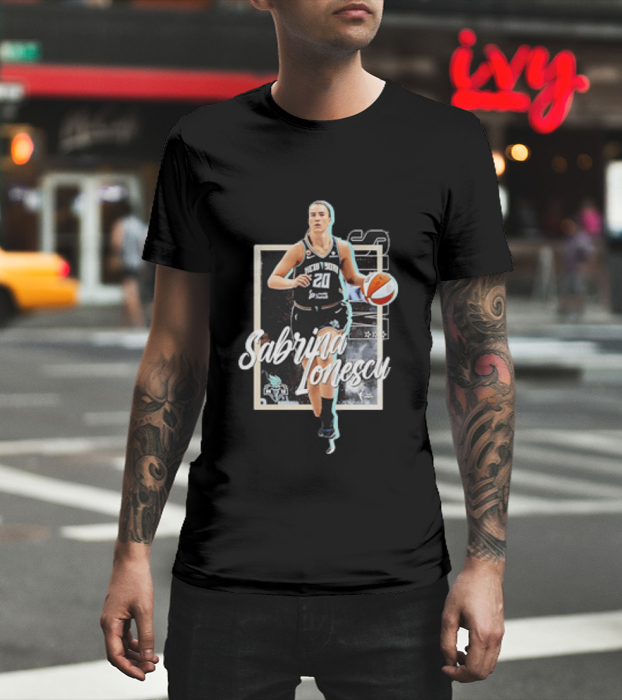 Sabrina Ionescu New York Liberty Basketball Star 20 T-Shirt