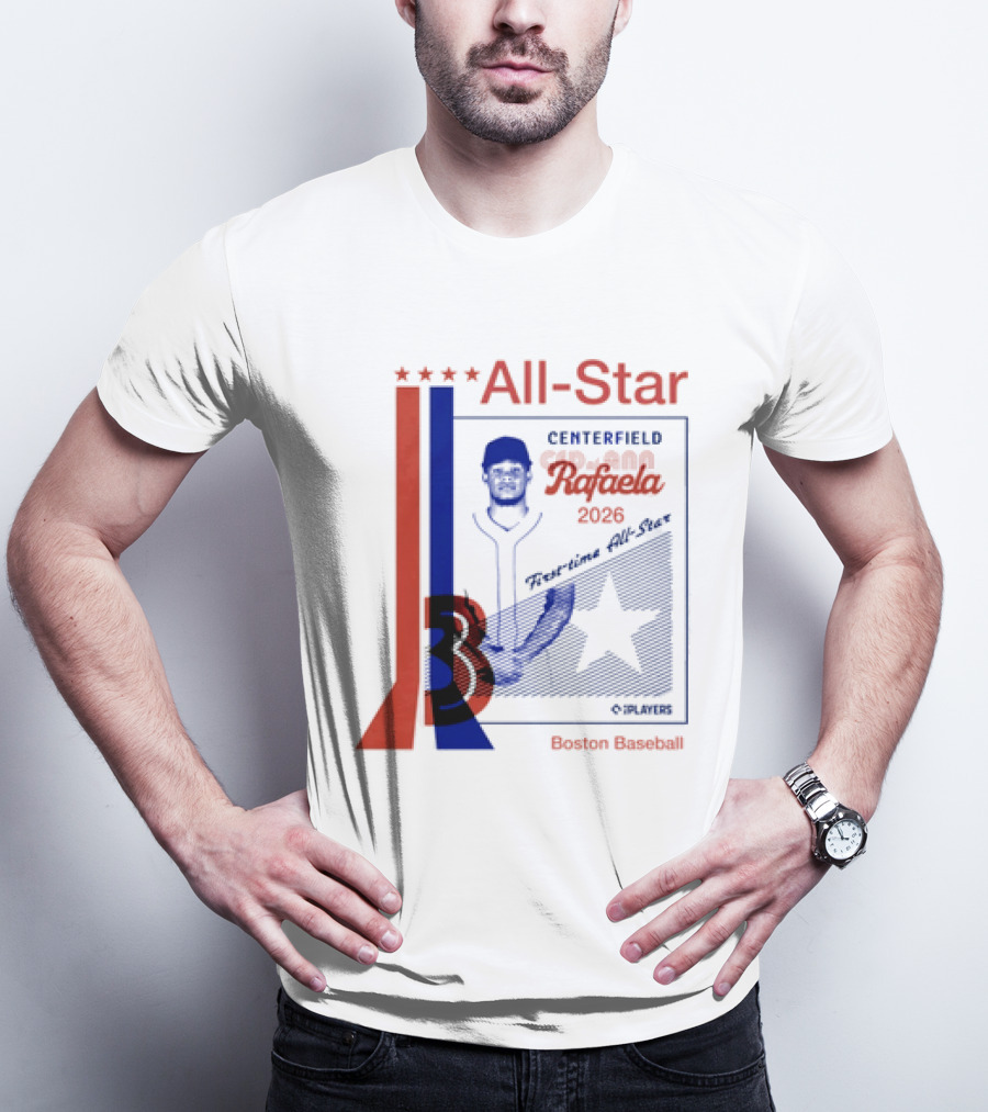 Ceddanne Rafaela Centerfield Boston Red Sox All Star 2026 T-Shirt