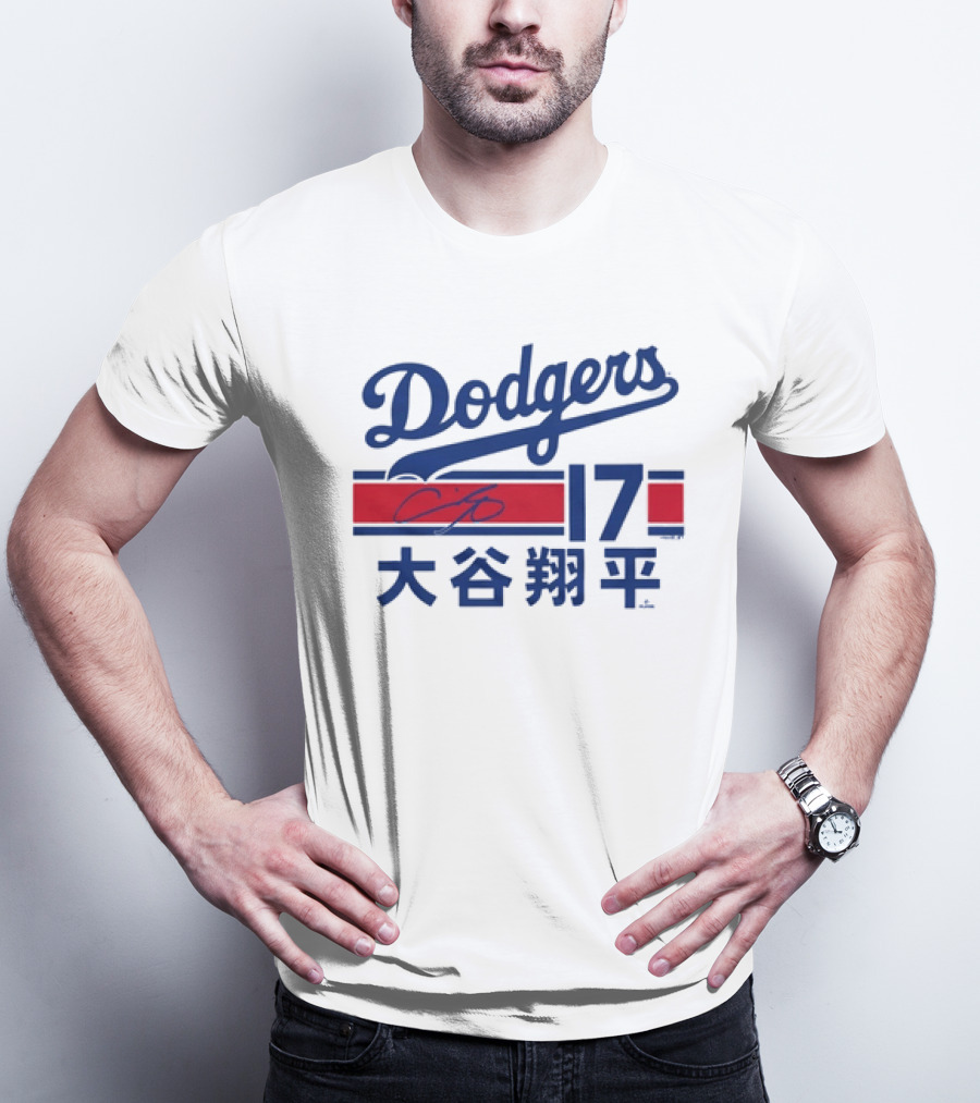 Dodgers Shohei Ohtani Japanese T-Shirt