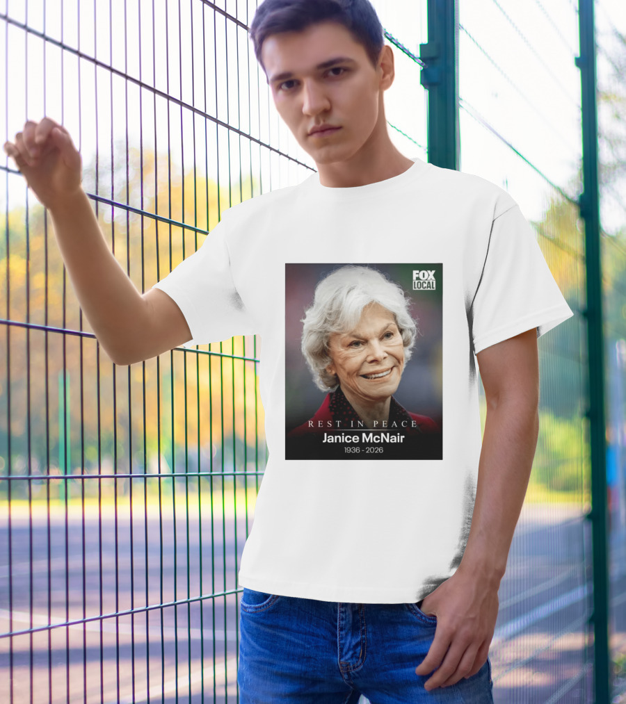 Rest In Peace Janice McNair 1936 2026 FOX Local Memorial T-Shirt