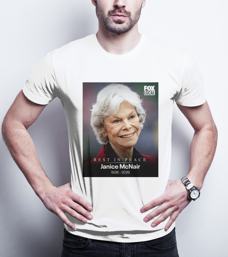 Rest In Peace Janice McNair 1936 2026 FOX Local Memorial T-Shirt