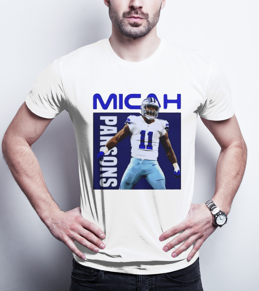 Micah Parsons Dallas Cowboys Number 11 NFL Football Star T-Shirt