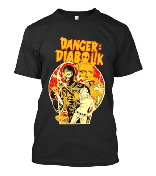 Danger Diabolik Italian Comic Mario Bava T-Shirt
