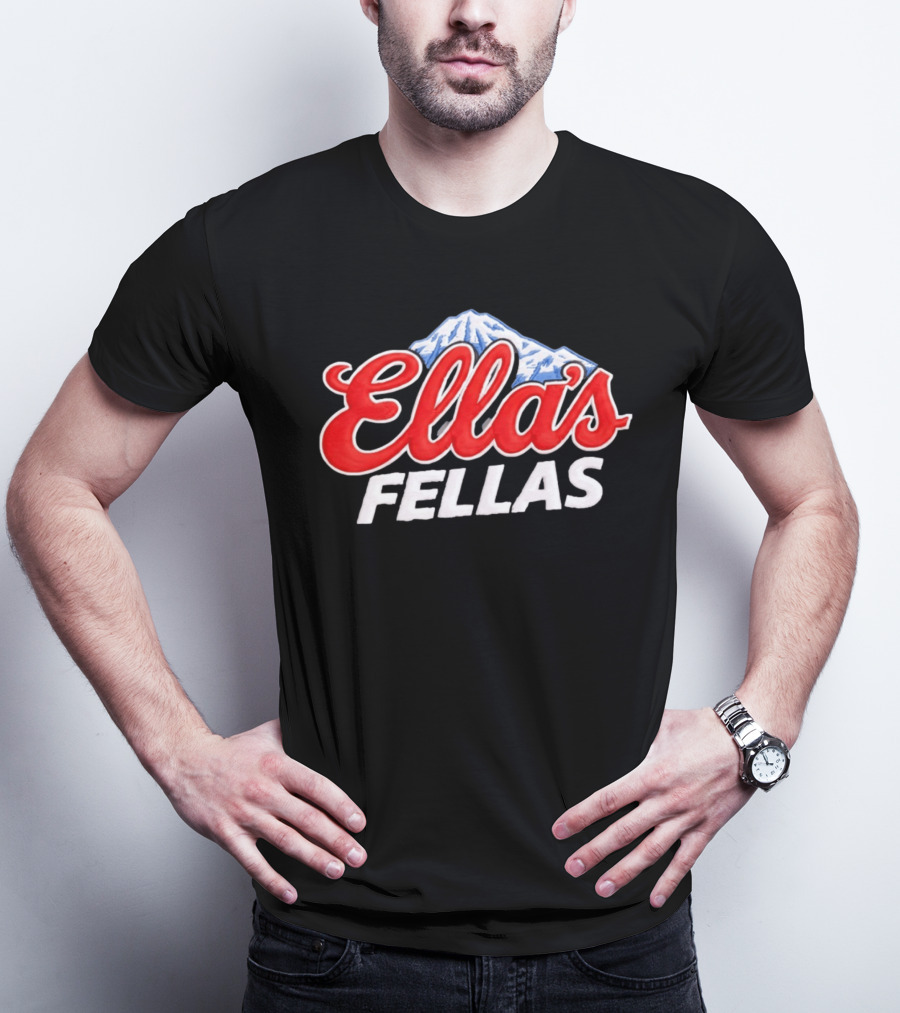 Ella's Fellas Mountain Country Music Lover T-Shirt