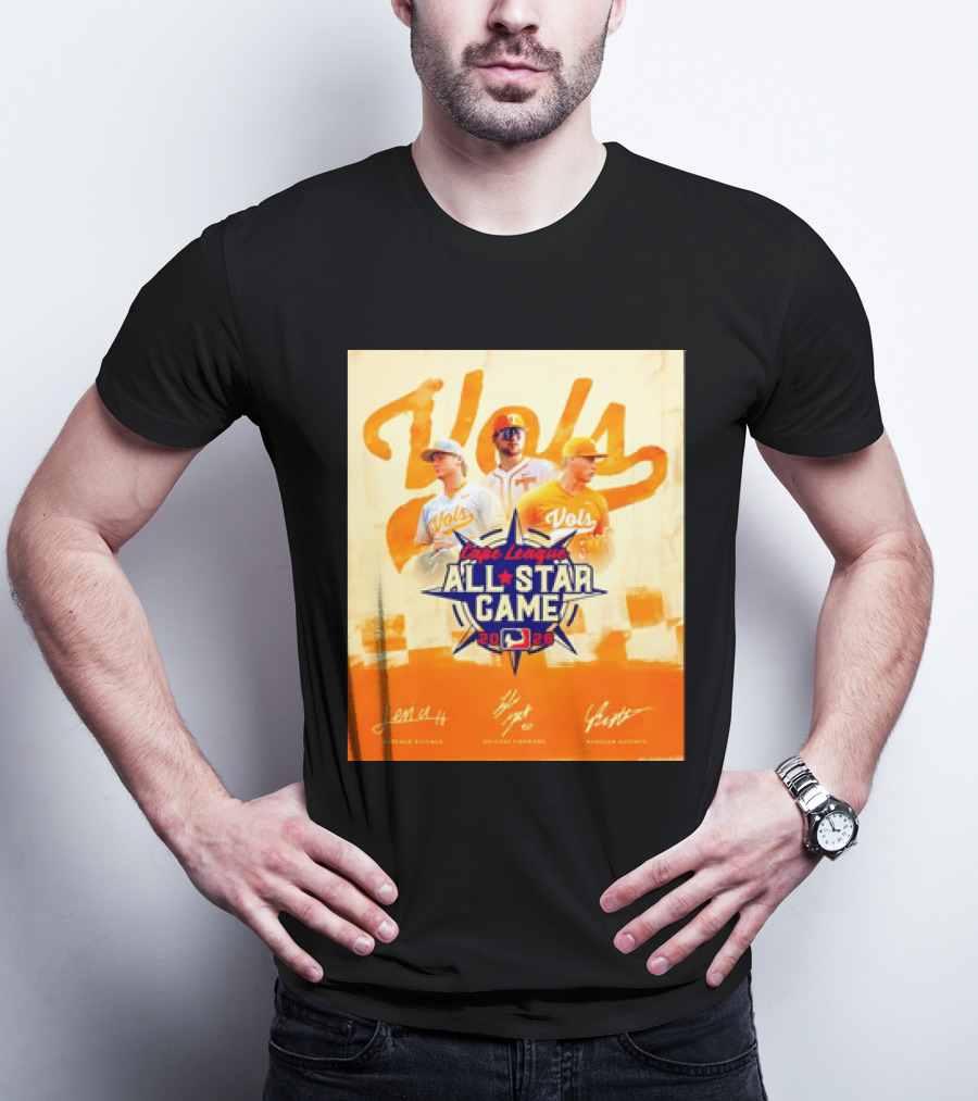 Tennessee Vols Cape League All Star Game 2026 T-Shirt