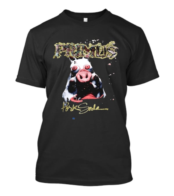 Primus Pork Soda Album Cover Pig Model T-Shirt