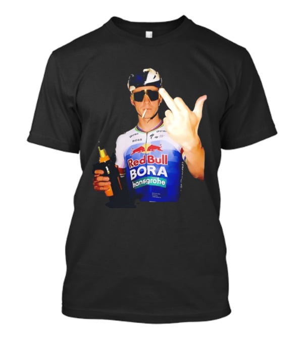 Remco Evenepoel Red Bull BORA Hansgrohe Smoking Gesture T-Shirt