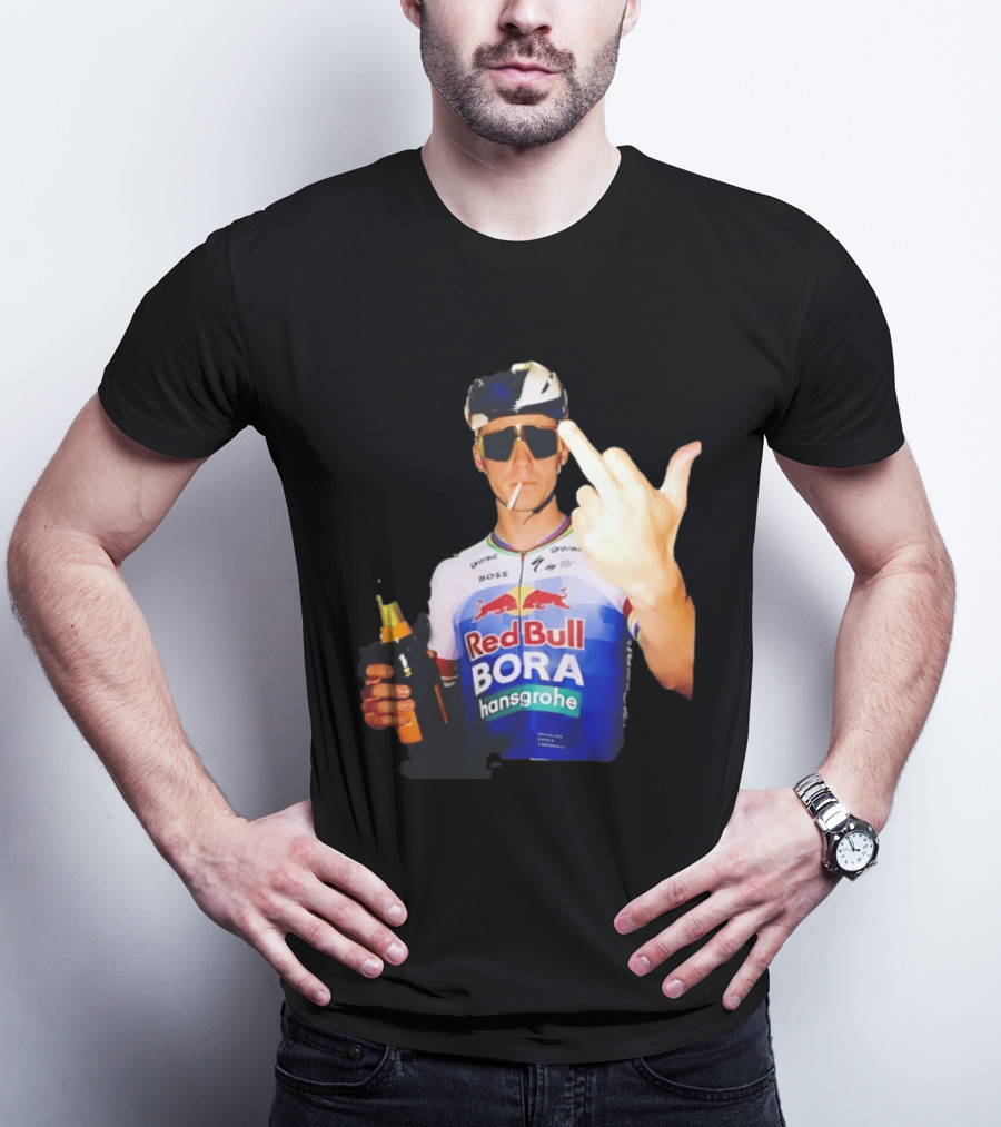 Remco Evenepoel Red Bull BORA Hansgrohe Smoking Gesture T-Shirt