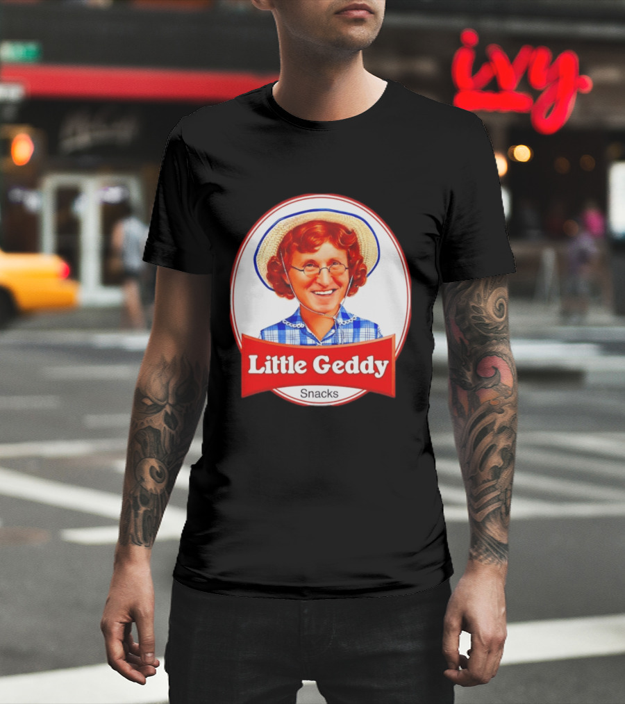 Little Geddy Snacks Rush Geddy Lee Sara Lee T-Shirt