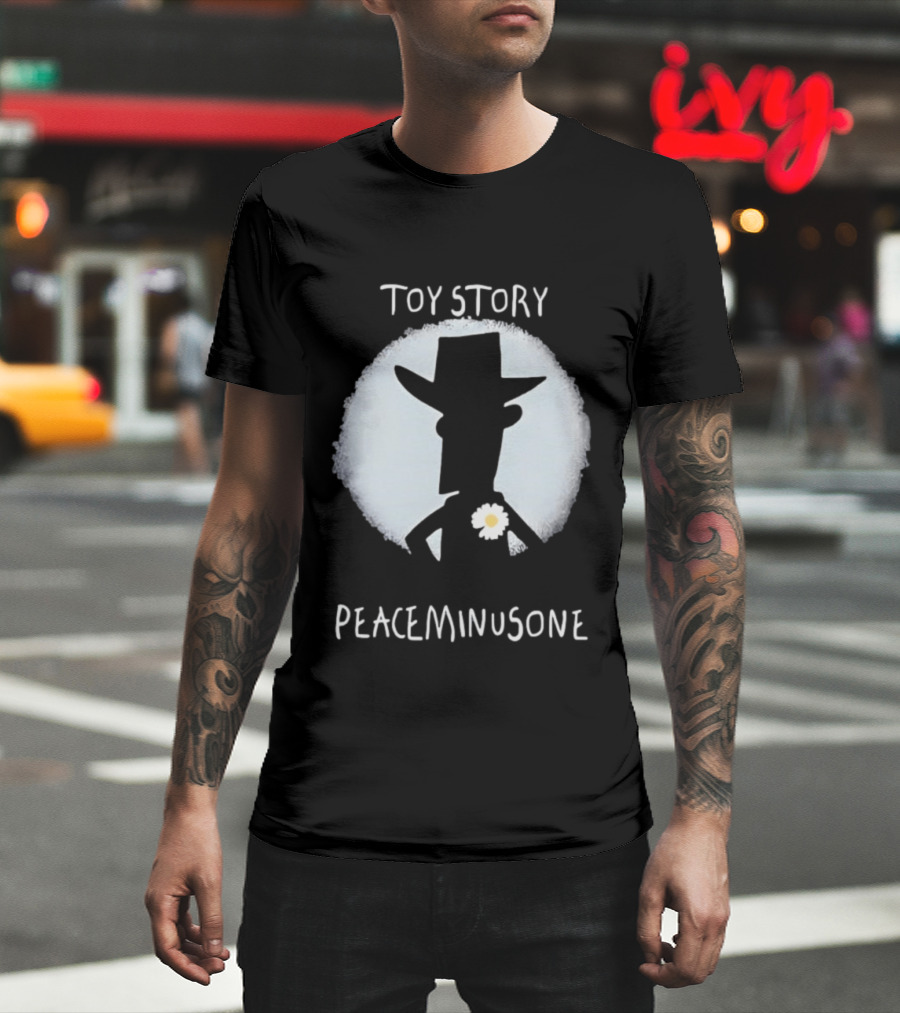 Toy Story Sheriff Woody Peaceminusone Daisy T-Shirt