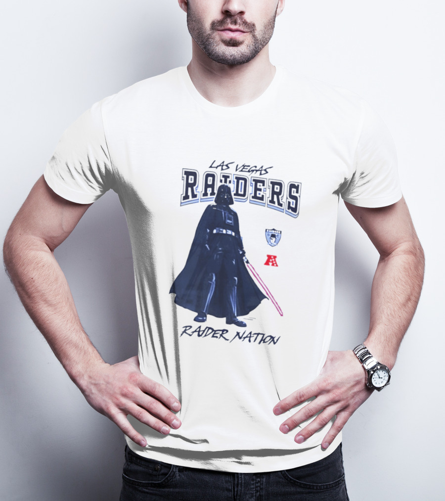 Las Vegas Raiders Darth Vader Raider Nation Star Wars 2026 T-Shirt