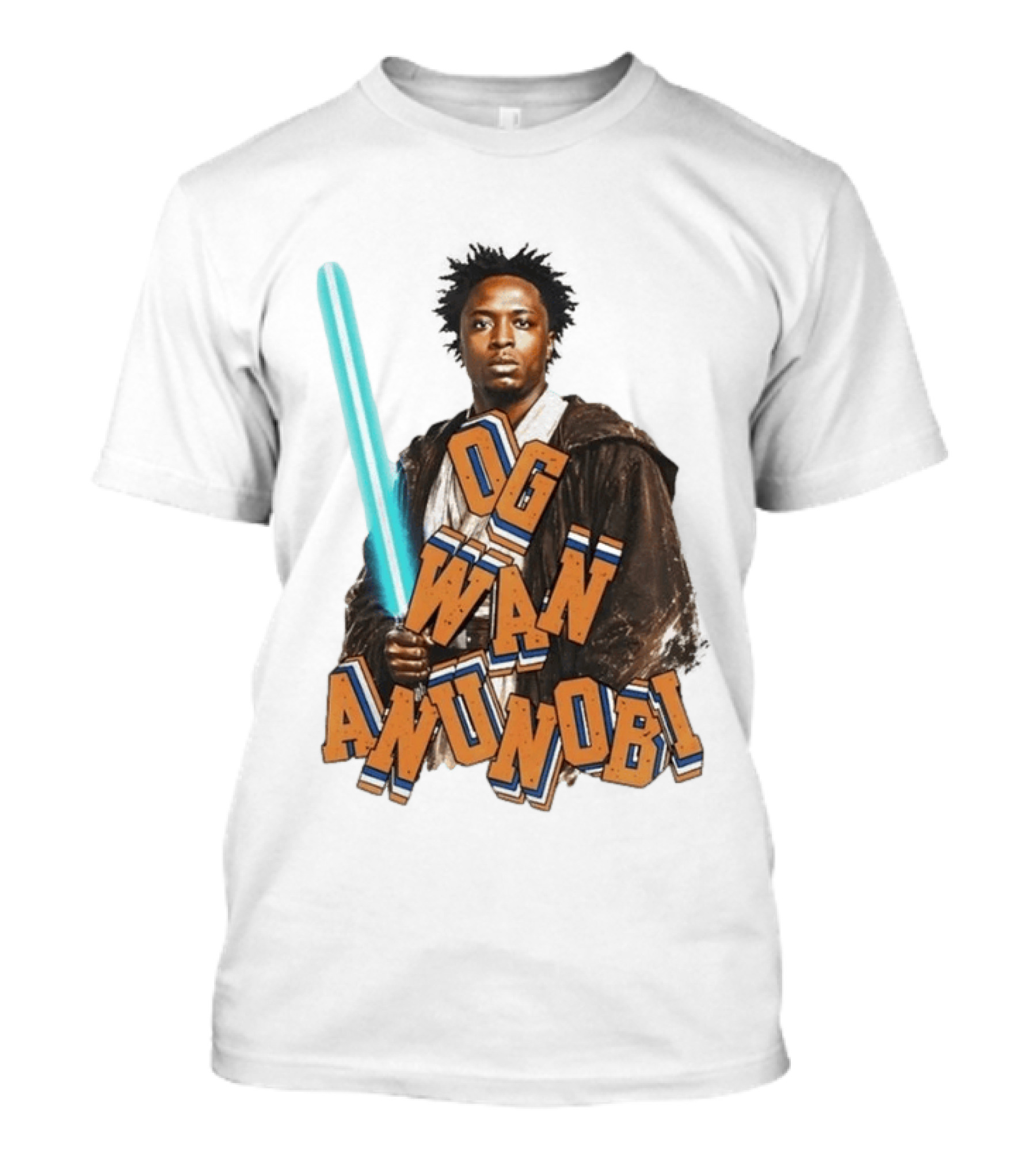 Og Wan Anunobi New York Knicks Basketball Nba 2026 Star Wars T-Shirt