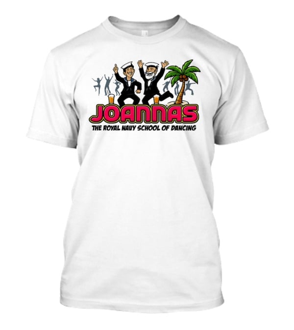 Joannas The Royal Navy School Of Dancing Tropical Palm Party Vibe T-Shirt