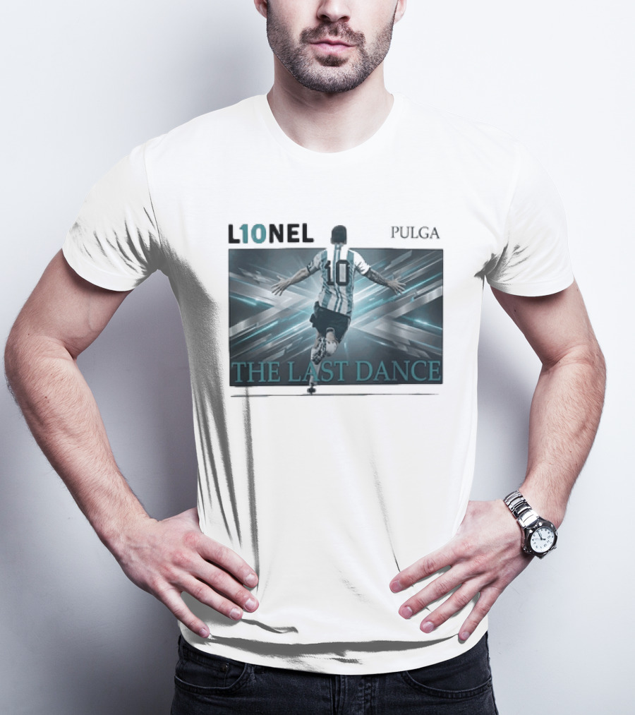 L10NEL Messi La Pulga 10 The Last Dance T-Shirt