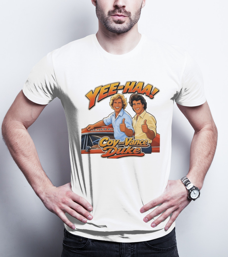 Yee Haa Coy And Vance Duke General Lee T-Shirt