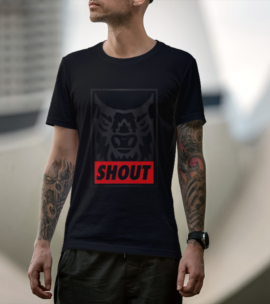 Bison Buffalo Bills Shout Obedience 26 Football T-Shirt