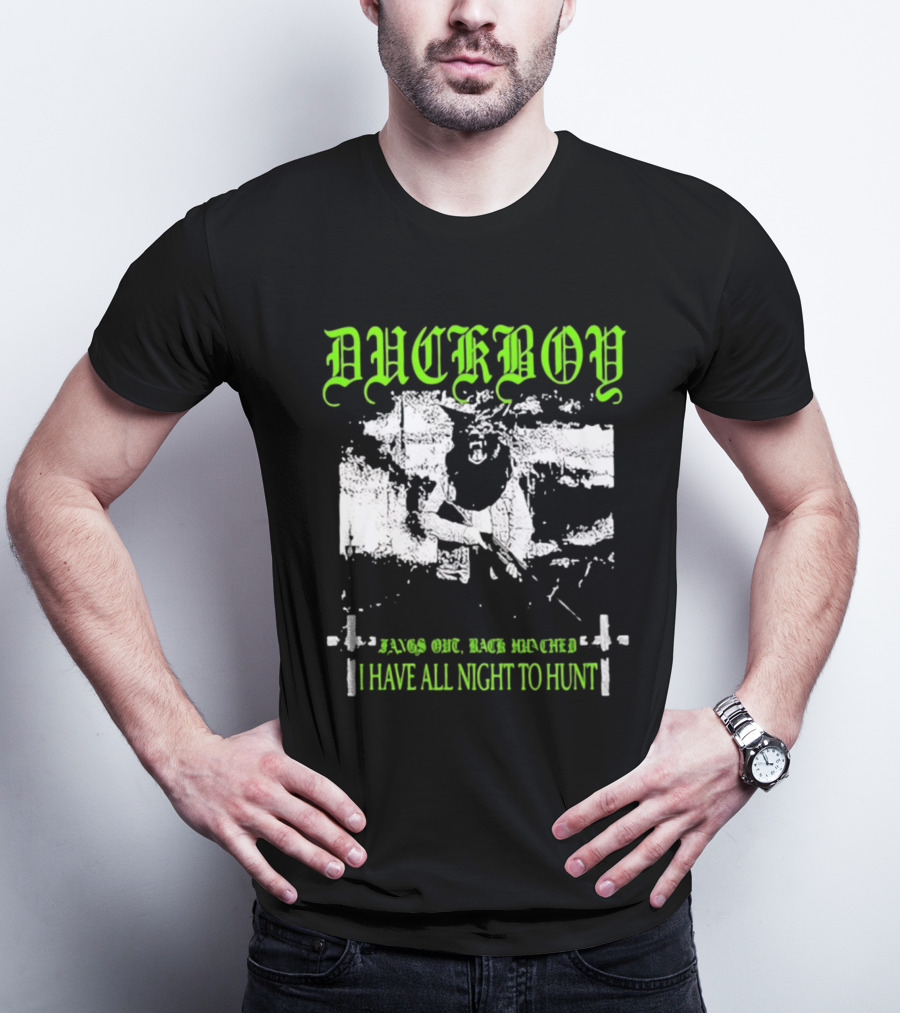 Duckboy Bags Out Back Reordered I Have All Night To Hunt T-Shirt