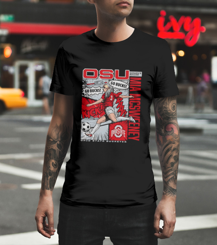 Ohio State Buckeyes OSU Mia McSweeney T-Shirt