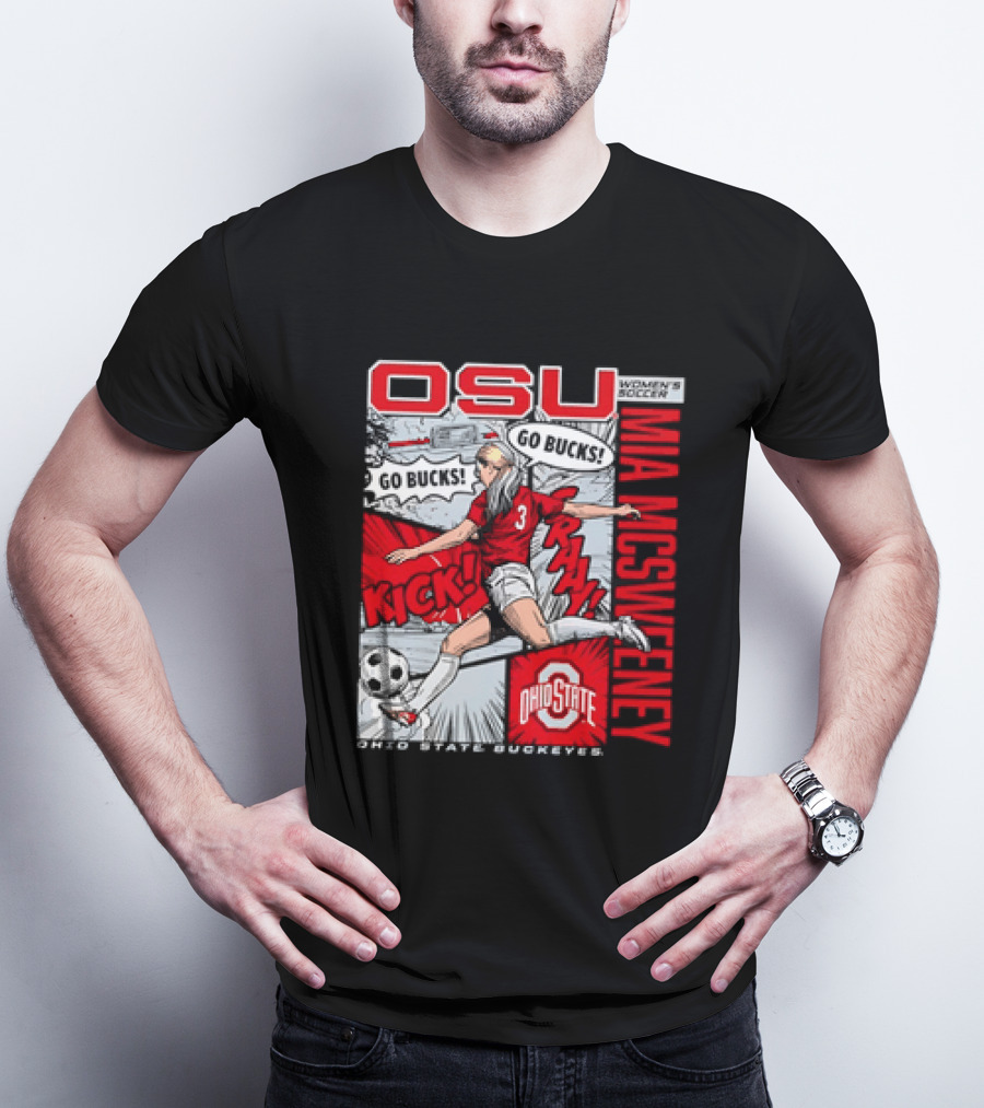 Ohio State Buckeyes OSU Mia McSweeney T-Shirt
