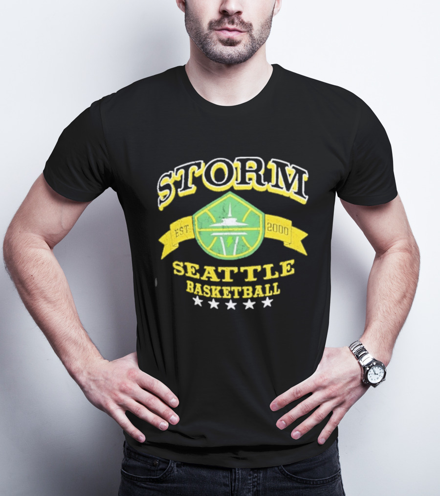 Seattle Storm Basketball Est 2000 WNBA T-Shirt