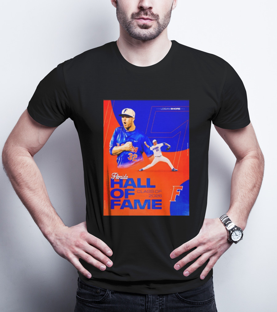 Logan Shore Florida Gators Hall Of Fame Class Of 2026 T-Shirt