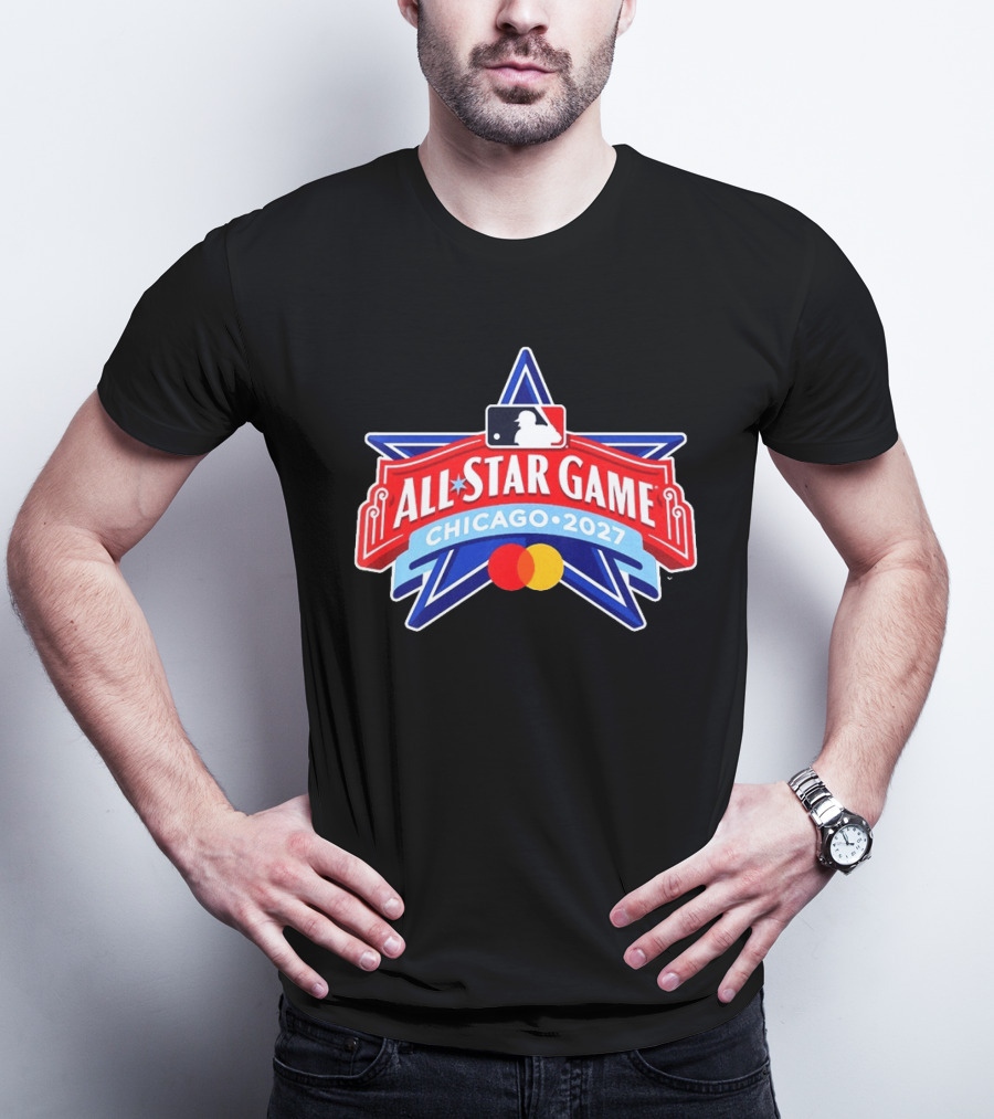 MLB All Star Game 2027 Chicago Mastercard T-Shirt