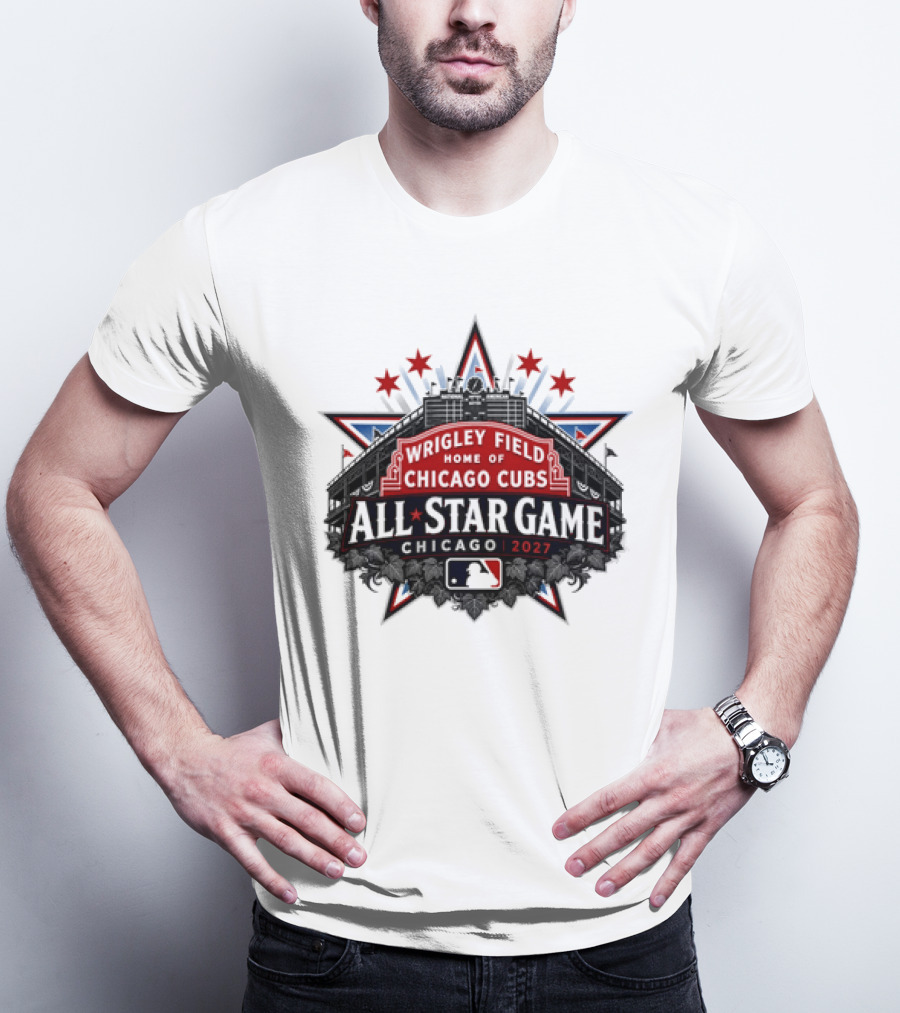 Wrigley Field Home Of Chicago Cubs 2027 MLB All Star Game T-Shirt