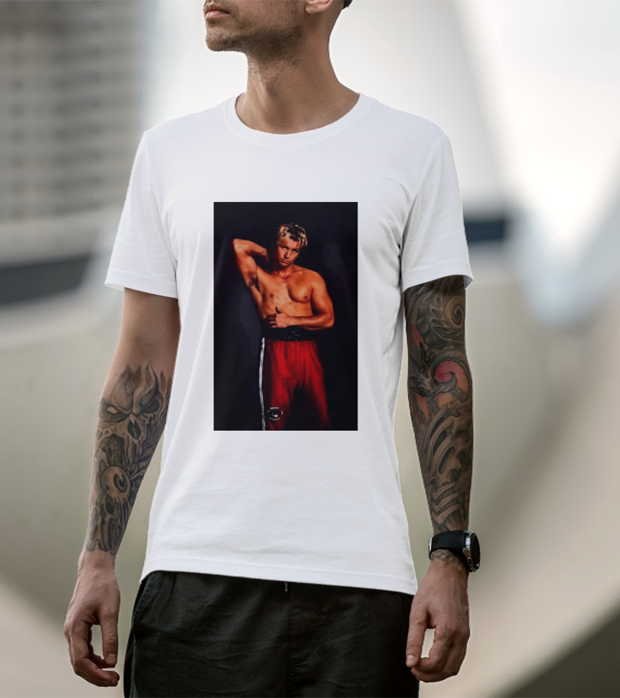 Stephen Kalyn Off Campus Body Maker Boxer Pose T-Shirt