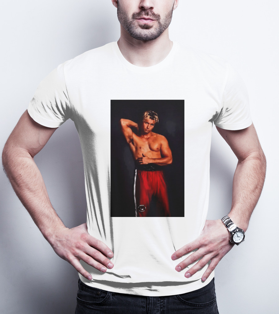 Stephen Kalyn Off Campus Body Maker Boxer Pose T-Shirt