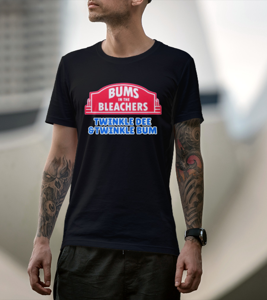 Bums In The Bleachers Twinkle Dee & Twinkle Bum T-Shirt