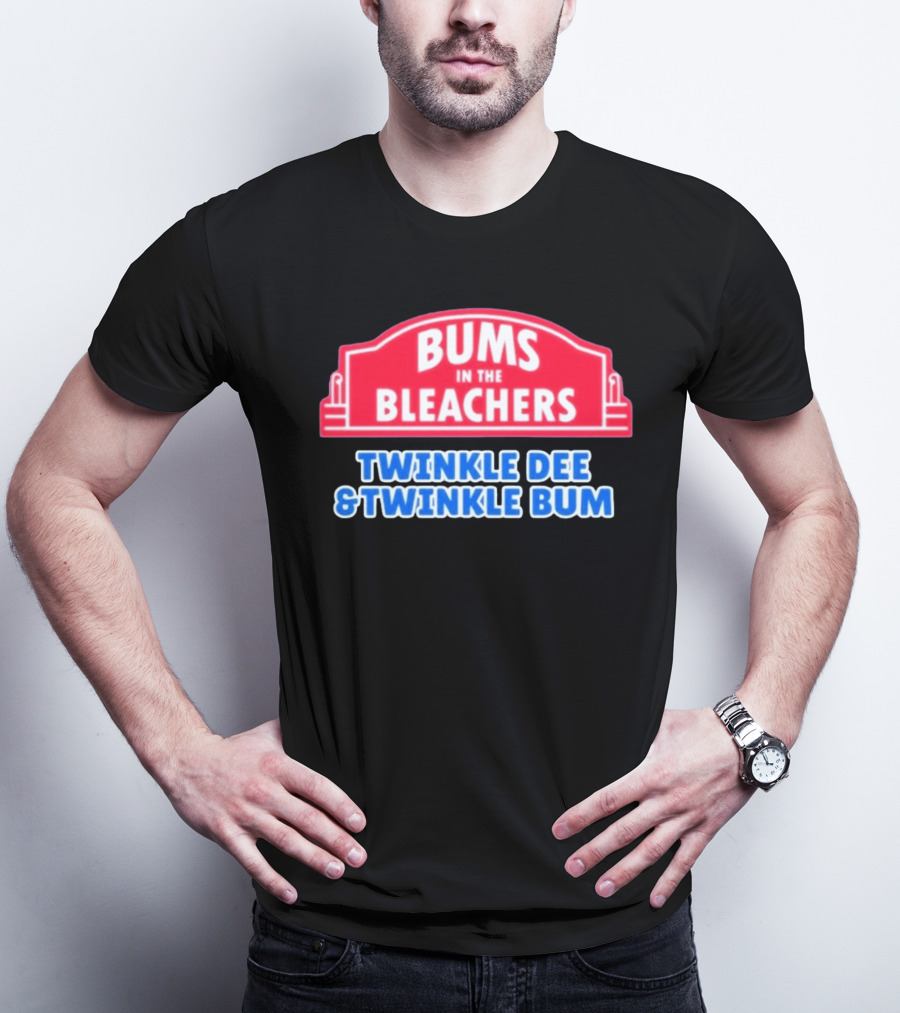 Bums In The Bleachers Twinkle Dee & Twinkle Bum T-Shirt