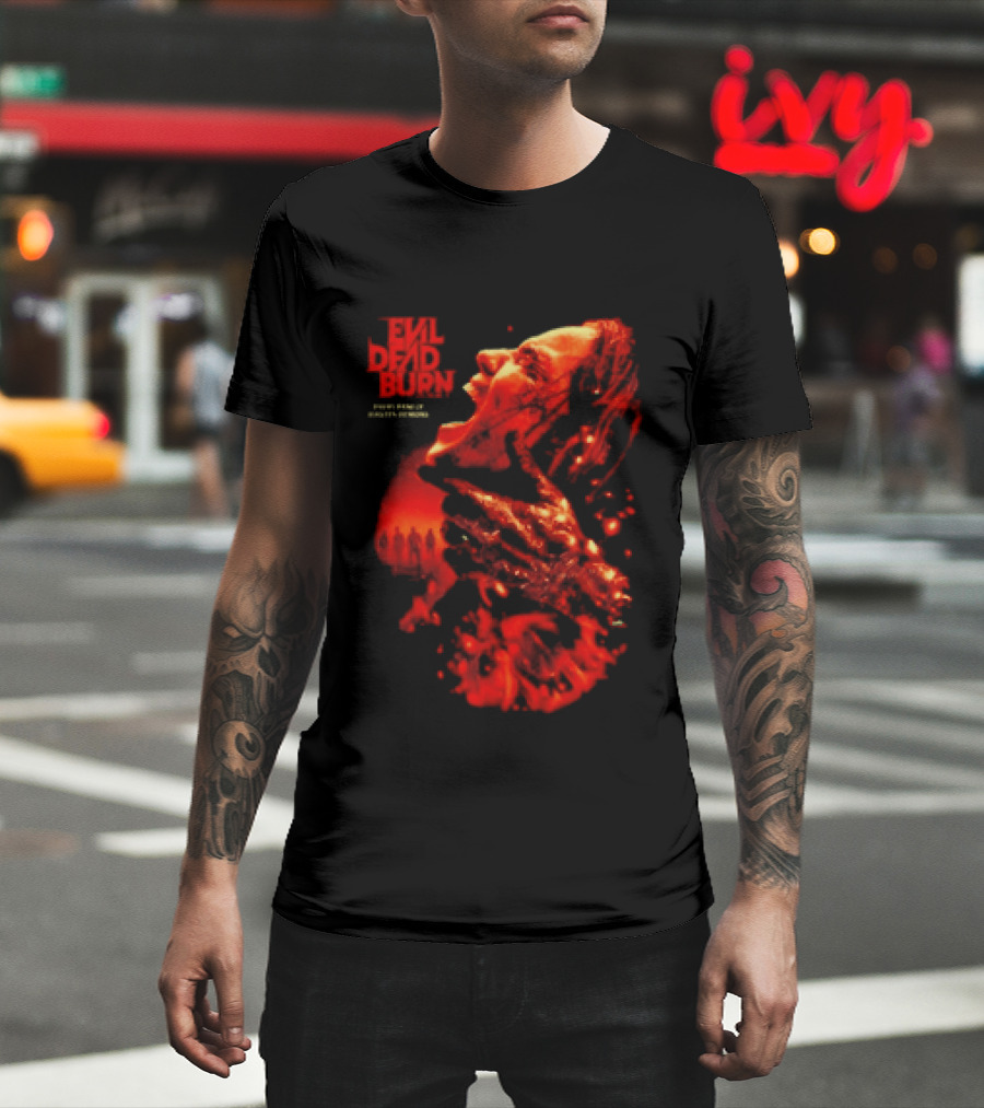 Evil Dead Burn Horror Halloween Movie T-Shirt