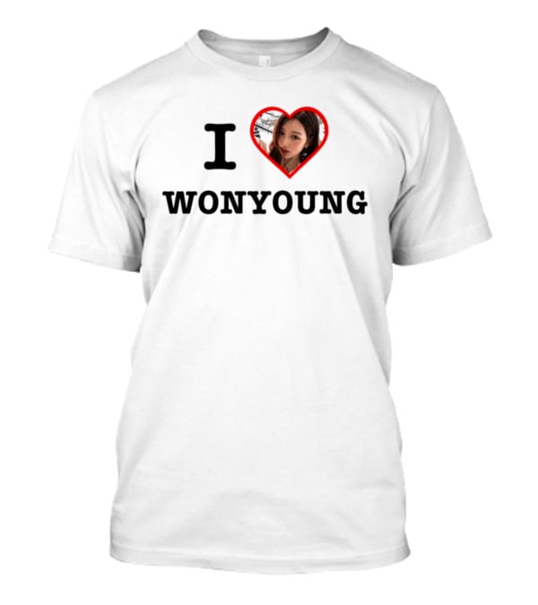 I Love Wonyoung Show What I Am Tour 2026 Heart T-Shirt