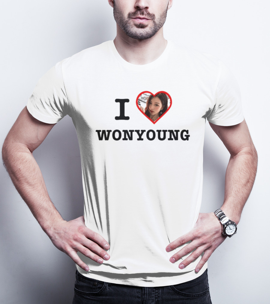 I Love Wonyoung Show What I Am Tour 2026 Heart T-Shirt
