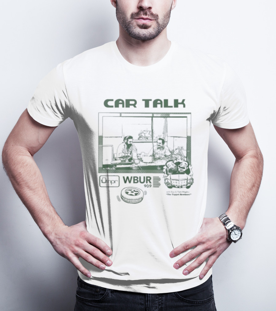 Car Talk NPR Podcast WBUR Engine Gear T-Shirt