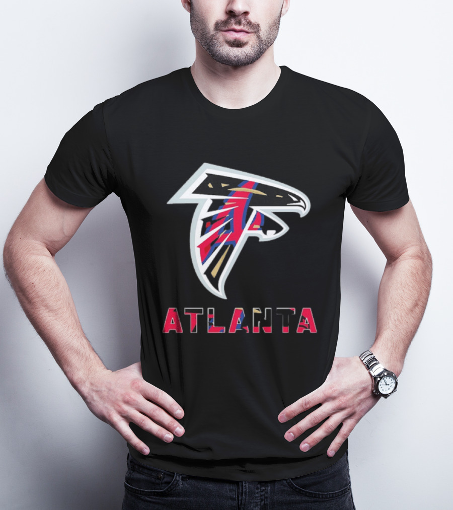 Atlanta Falcons Braves Hawks Bulldogs United Sports Mashup T-Shirt