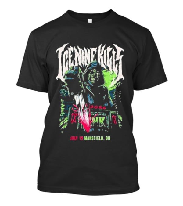 Ice Nine Kills Inkcarceration Event Mansfield OH July 19 2026 Horror Graphic Novel T-Shirt