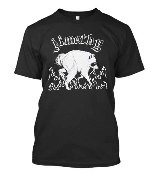 Jimothy Raccoon Flame Illustration Halloween 2026 T-Shirt