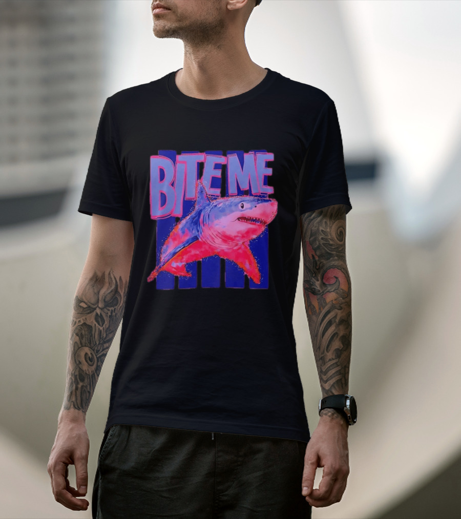 Bite Me Shark Attack T-Shirt
